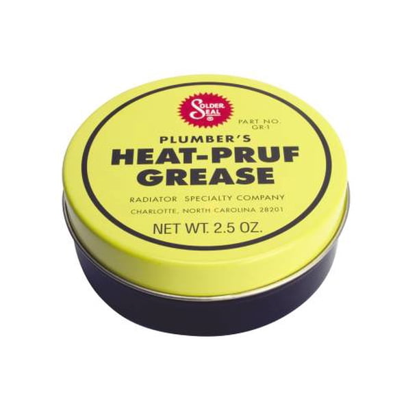 PLUMBERS HEAT-PRUF GREASE STEM LUBRICANT 2-1/2 OZ. per 4 Each - Walmart ...