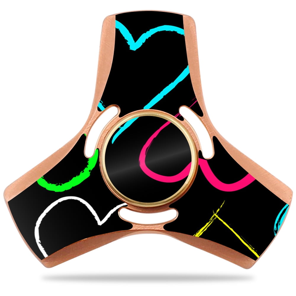 Skin Decal Wrap Compatible With Apsung Fidget Spinner Metal Tri-Spinner ...