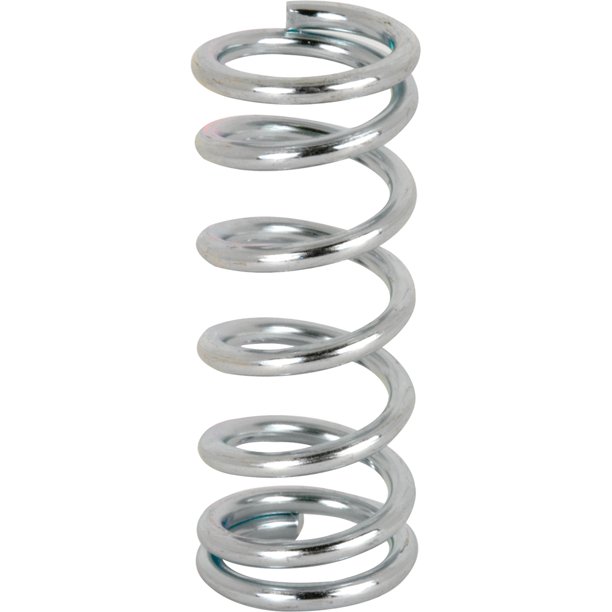 Compression Spring, 9/16 in. x 1-3/8 in. x .072 Wire Diameter, Spring ...