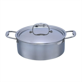 Tramontina 16 Quart Stainless Steel Covered Stock Pot - Walmart.com