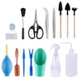 Cadancy Gardening Tools Set 16PCS Plants Growing Kit Mini Shovel Rake ...