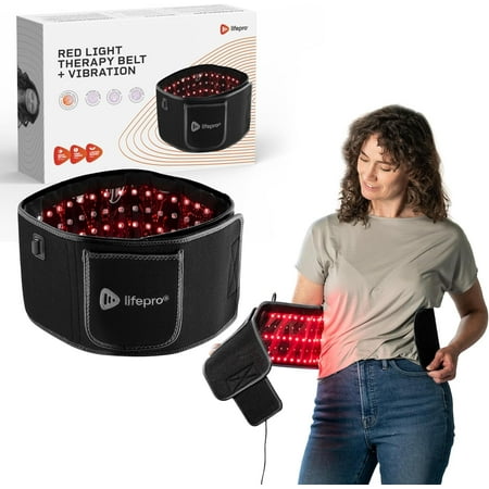 LifePro AllevaRed Pro Red Light Therapy Belt for Muscle Black - Walmart.ca