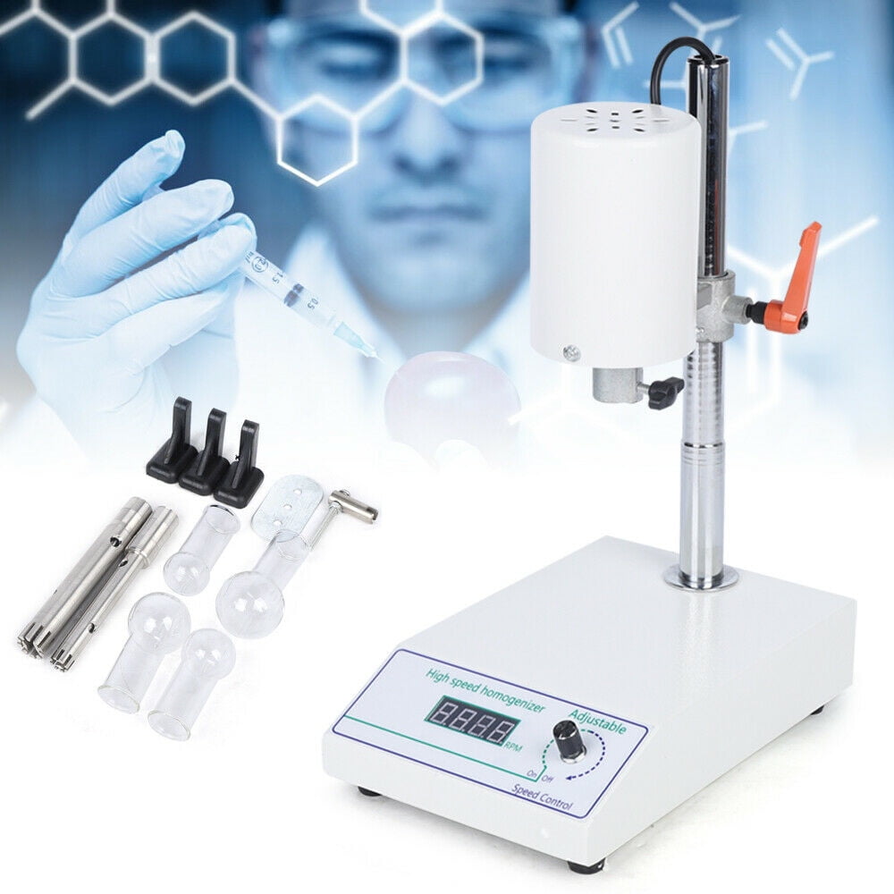 Adjustable High Speed Homogenizer Lab Disperser Emulsifier Stirrer 8000 ...