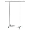 Simple Houseware Heavy Duty Clothing Garment Rack, Chrome - Collapsible ...