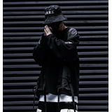 Streetwear Techwear Japanese Kanji Harajuku Embroidery Urban Black ...