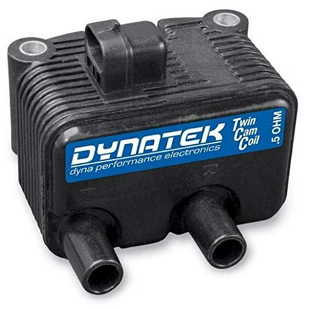 Dynatek 0.5 Ohm Dual-Output Coil for Twin Cam Carb Models and Sportster ...