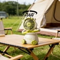 Cute Duck USB Mini Desk Fan - Rechargeable Portable Fan With 3 Speeds ...