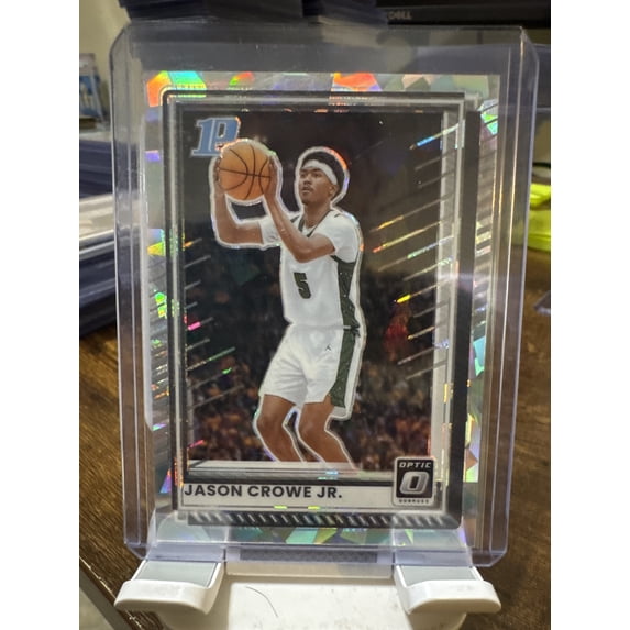 2025-26 Panini Donruss Optic Prizm Jason Crowe Jr #22 Cracked Ice /25 ...
