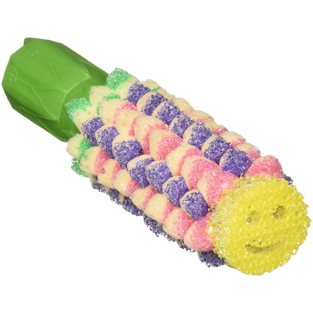 Scrub Daddy HYA8CTTWY Scrub Daisy Heavy Duty Dishwand Scrubber For ...