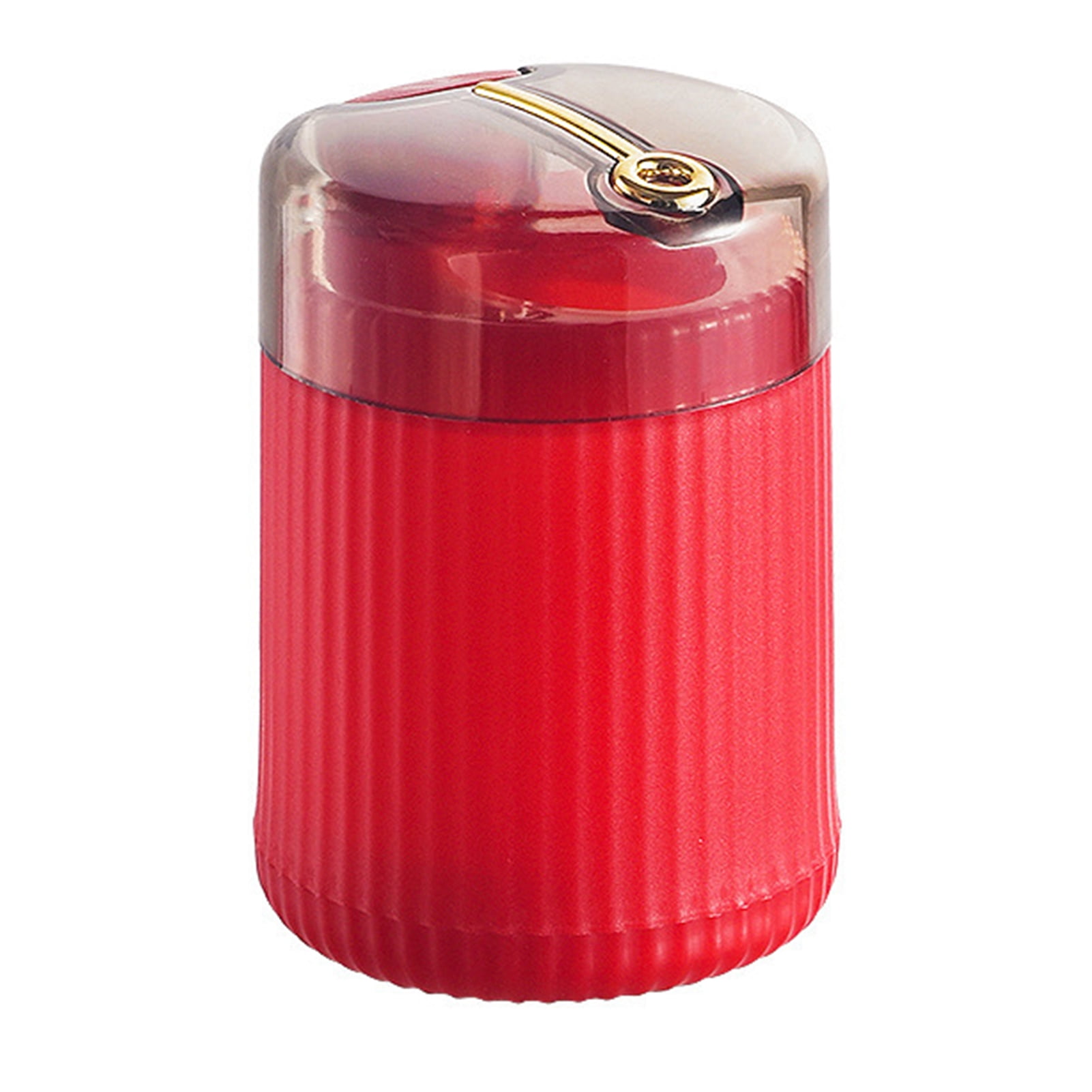 Yoone Toothpick Dispenser Press Design Single Hole Clear Window Easy to ...