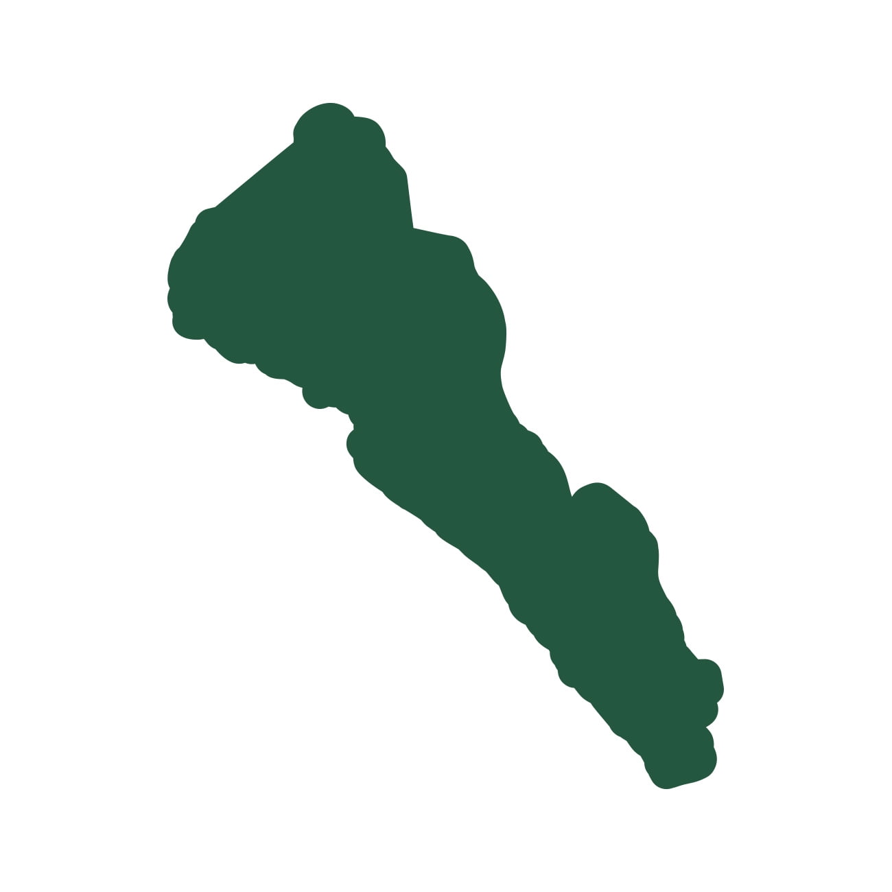 Sinaloa State Shaped Sticker Decal Die Cut - Self Adhesive Vinyl - Weatherproof - Made in USA ...