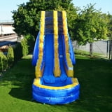 JumpOrange Melting Arctic 19 ft Commercial Grade Inflatable Water Slide ...