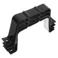 QIFULL 4Pcs Aluminum Alloy Gutter Downspout Straps Black for Durable ...