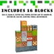 Minecraft Building Block Lamp 16 Rearrangeable Light Blocks Night Mood ...
