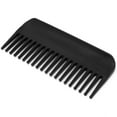 Wide Tooth Combs Hair Detangling No Handle Comb Wet Dry Hair Style Combs For Salon Homeblack