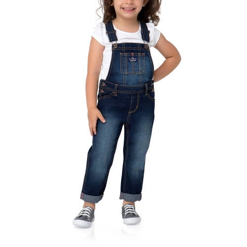 Toddler Girl Denim Overall - Walmart.com - Walmart.com