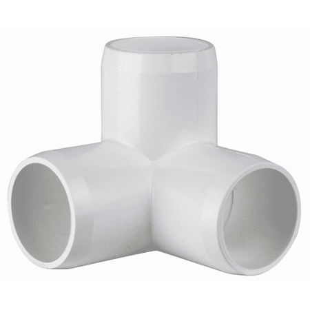 3 way L - 1" Furniture Grade PVC Connector - Walmart.com