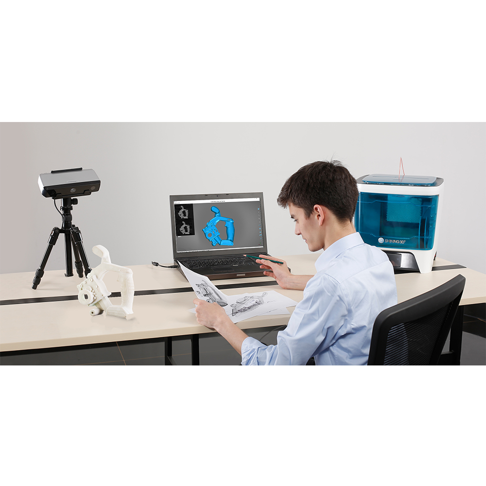 Buy Shining3D [EinScan-SP] Desktop 3D Scanner with Solid Edge SHINING3D ...