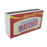 Cartwright Strike Anywhere Matches, 250 Pack, Wooden, Red Tip, Camping ...
