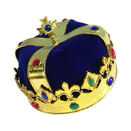 pitrice Royal King Crown Hat Theme Party Prop King Prince Crown for ...