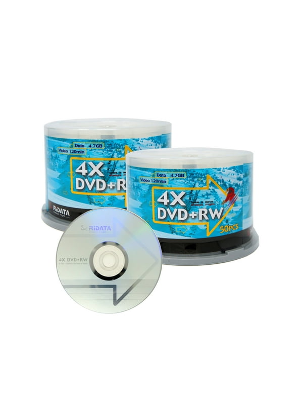 Blank DVD+RW Discs in Blank Media - Walmart.com