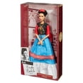Barbie Inspiring Women Series Frida Kahlo Doll, Iconic Fringe Shawl ...