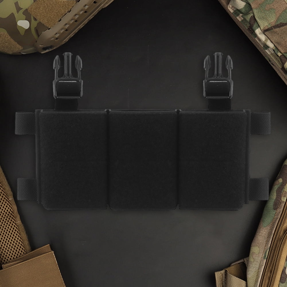 Porta revistas triple elástico, bolsas tácticas Molle Mag de 5,56 mm ...