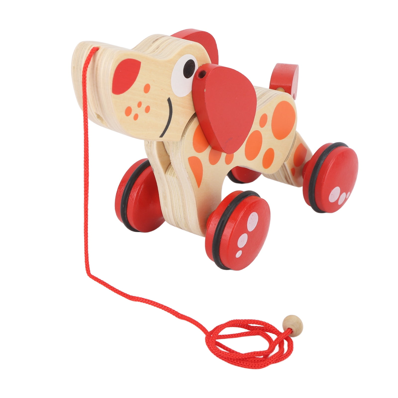 Click here for Estink Wooden Pull Dog Toy  Pull Along Wood Toy  P... prices