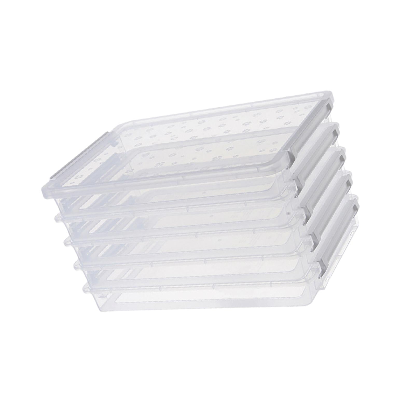 Multipurpose File Storage Case Decoration with Lid Practical Stackable ...