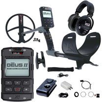 XP DEUS II Fast Multi Frequency Metal Detector with 11" FMF Search Coil w/MI-4 - Walmart.com