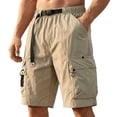CLOISE Baggy Cargo Shorts for Men with Multi Pocket Big and Tall ...