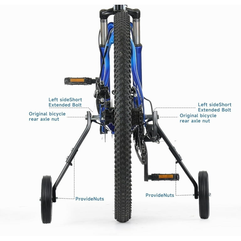 Adult Training Wheels Heavy Duty Training Wheels for 24 26 28 29 Inch Bike Thick 1 6 adjustable high carbon steel bracket for Adult Under 300lb Stabilization and Safe Learning Walmart