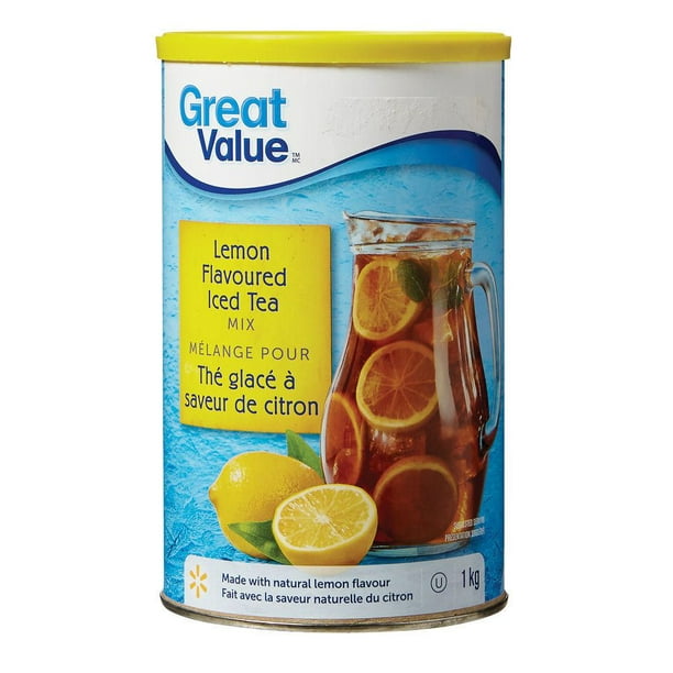 Great Value Lemon Flavour Iced Tea Mix - Walmart.ca