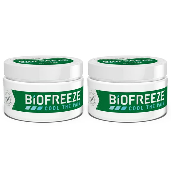 Biofreeze Muscle Reliever, 3.5% Strength Menthol Topical Pain Relief ...