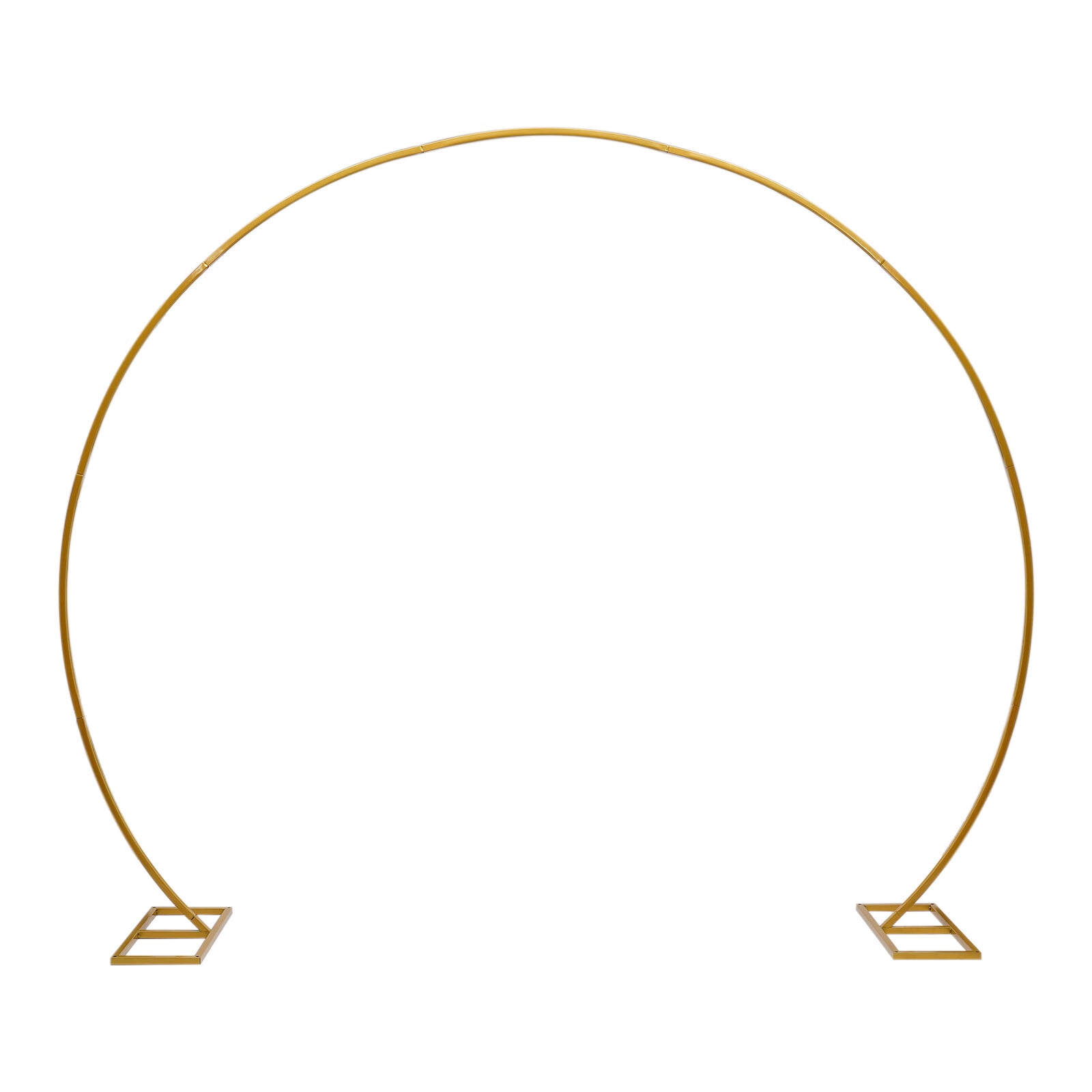 Anqidi Round Wedding Arch Backdrop Stand Metal Archway Frame Flower ...