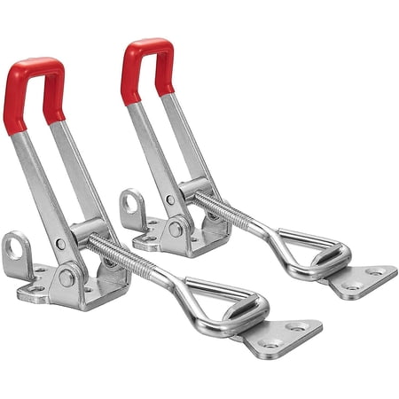 Heavy Duty Adjustable Toggle Latch Clamp With Lock Hole 660lbs Holding ...