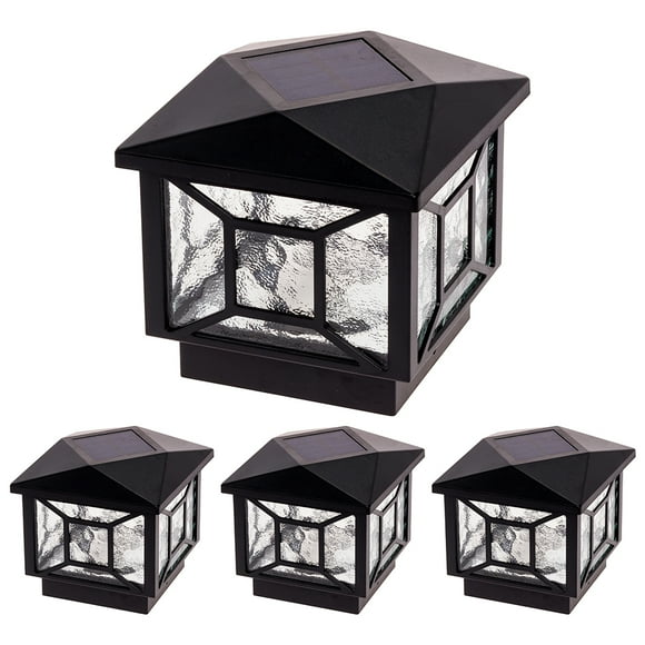 4X4 Solar Post Lights