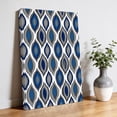 Abstract Art Canvas Wall Art for Living Room, Modern Diamond Patterns ...
