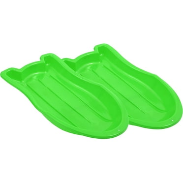 Flexible Flyer 3-Pack Snow Sleds - Blue, Green, Orange - Walmart.com