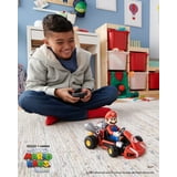 Super Mario Bros Remote Control Kart Racer Toy Car with Lights, Sounds ...