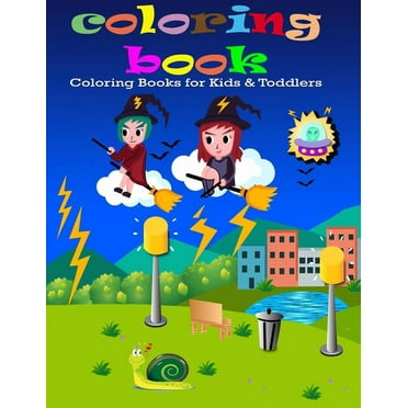 My first toddler coloring book: Practice for Kids and Fun with Numbers ...