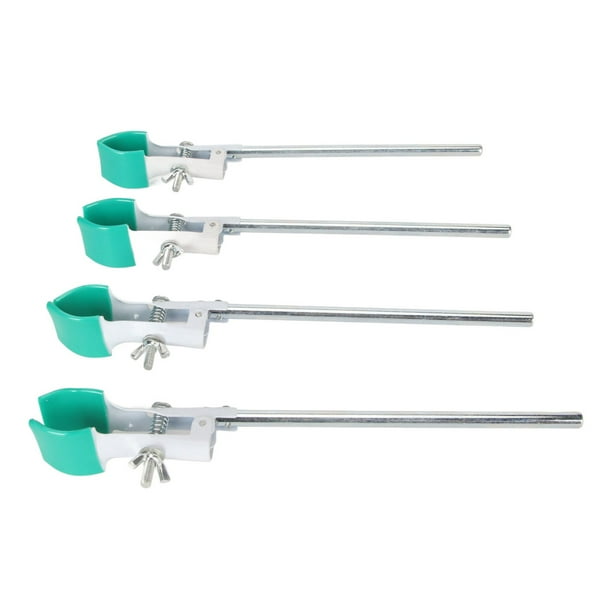 Prong Lab Clamp4Pcs Laboratory Clamp Retort Rubber Jaws Lab Clamp Lab ...