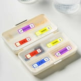 500 Pcs Medicine Stickers Medication Instruction Labels AM NOON PM ...