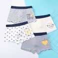 CAUYDY Boys Boxer Briefs, Toddler Kids Soft Cotton Underwear 4Pcs ...