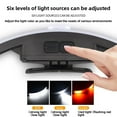 High-Lumen Bright Headlamp, Red Light Warning, Waterproof Work Light ...