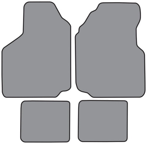 1981-1989 Plymouth Reliant Floor Mat 4pc (CR192F FM18R) 7298 Maple ...