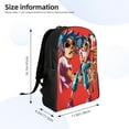 Gorill-az 2d Noodle Large Backpack Lightweight Laptop Bag Daypack ...