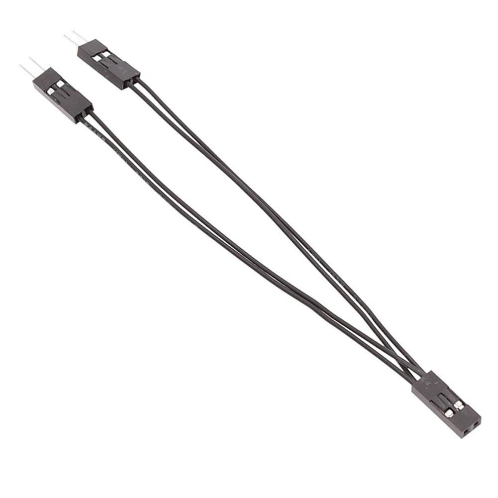 Dupont Wire 2 Cable IO DIY Terminal Pins Splitter para SW Extensions ...