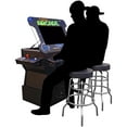Creative Arcade 2 Player 3 Sided Tilt-Screen Cocktail Arcade, 3500 ...