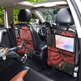 2Pack Car Back Seat Organizer Antique Nylon Fabric Thickened Waterproof ...